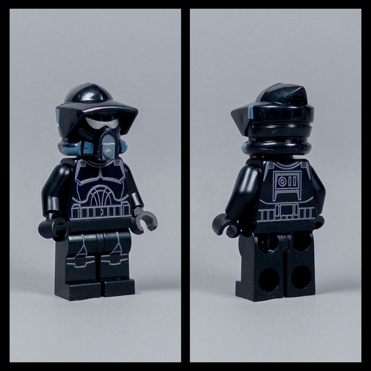 JONAK Toys UV Printed Figure- Shadow ARF Trooper w/ Pad Printed Helmet