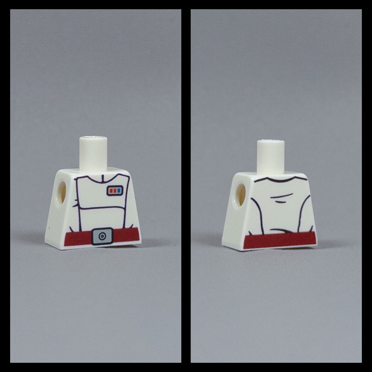 JONAK Toys UV Printed Torso- Clone Medical Officer