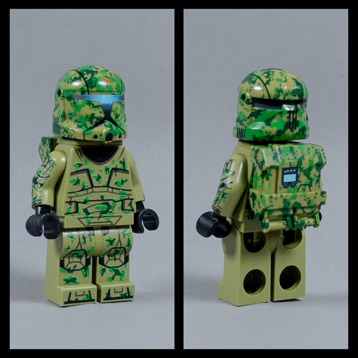 JONAK Toys UV Printed Figure- Clone Commando Jungle Striker (BF2)