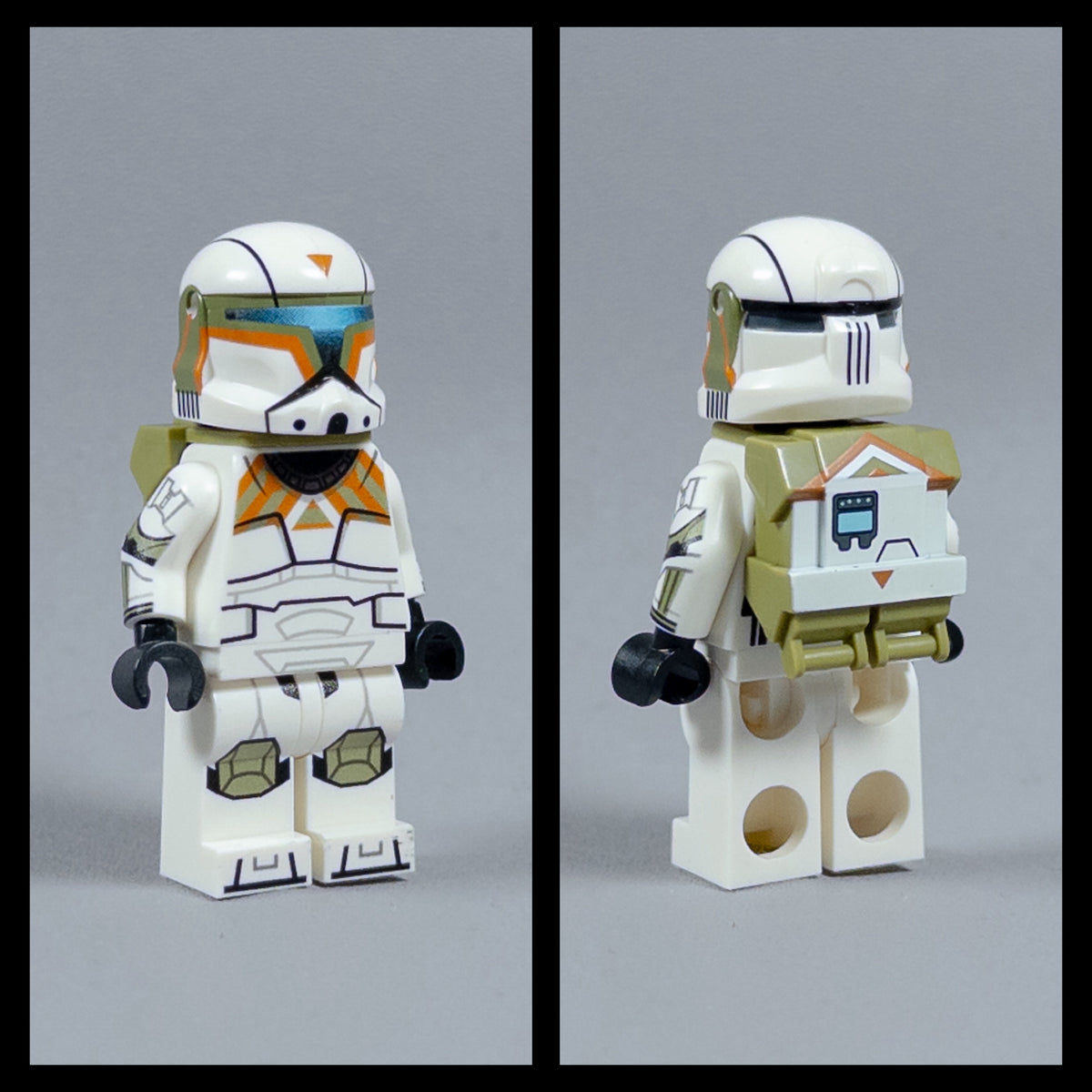 JONAK Toys UV Printed Figure- Clone Commando Urban Fighter (BF2)