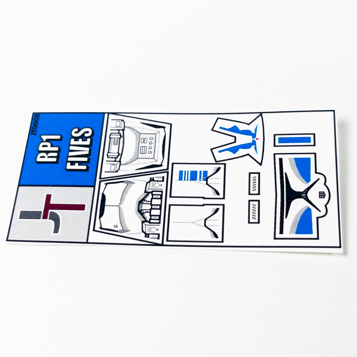 JONAK Toys Phase 1 Decal Sheet- Fives