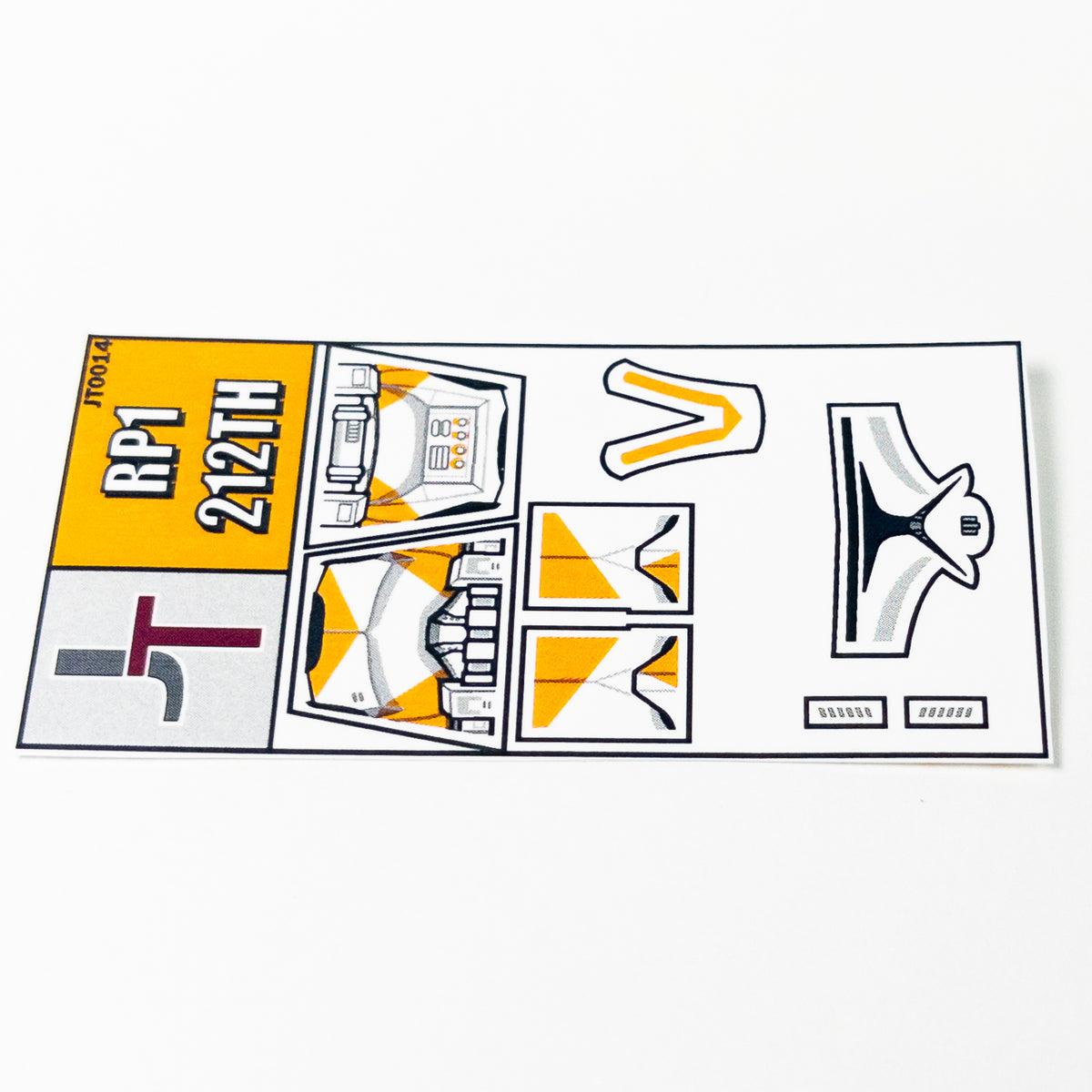 JONAK Toys Phase 1 Decal Sheet- 212th Grunt
