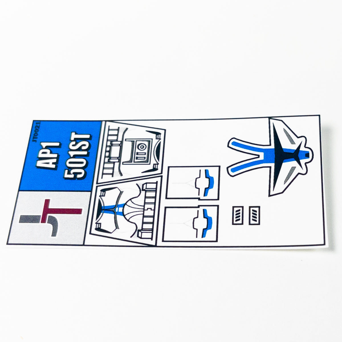 JONAK Toys Phase 1 Decal Sheet- 501st Grunt