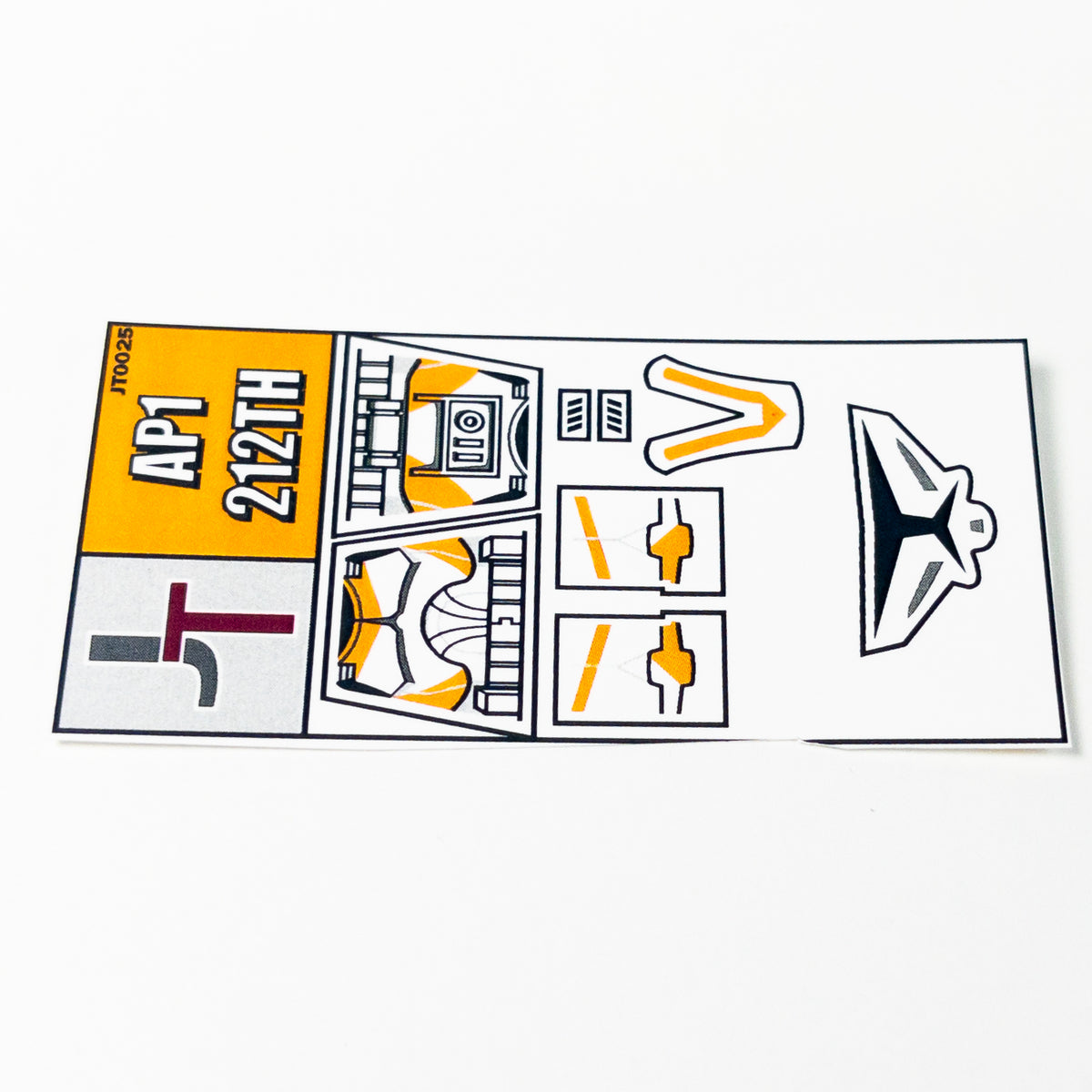 JONAK Toys Phase 1 Decal Sheet- 212th Grunt