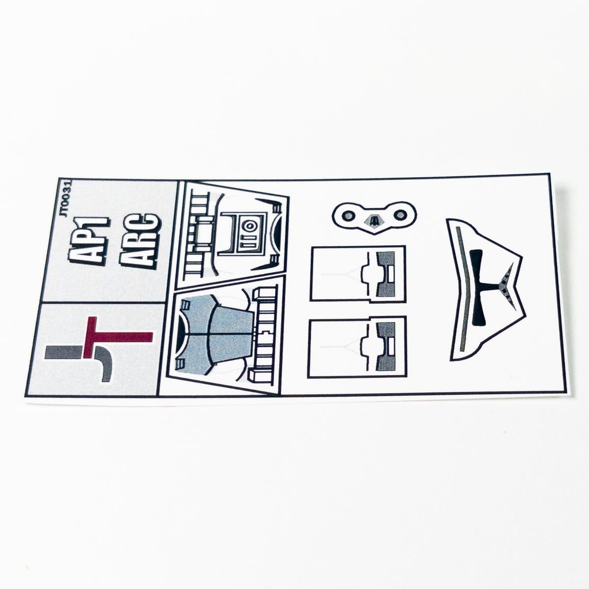 JONAK Toys Animated Phase 1 Decal Sheet- Grunt ARC Trooper