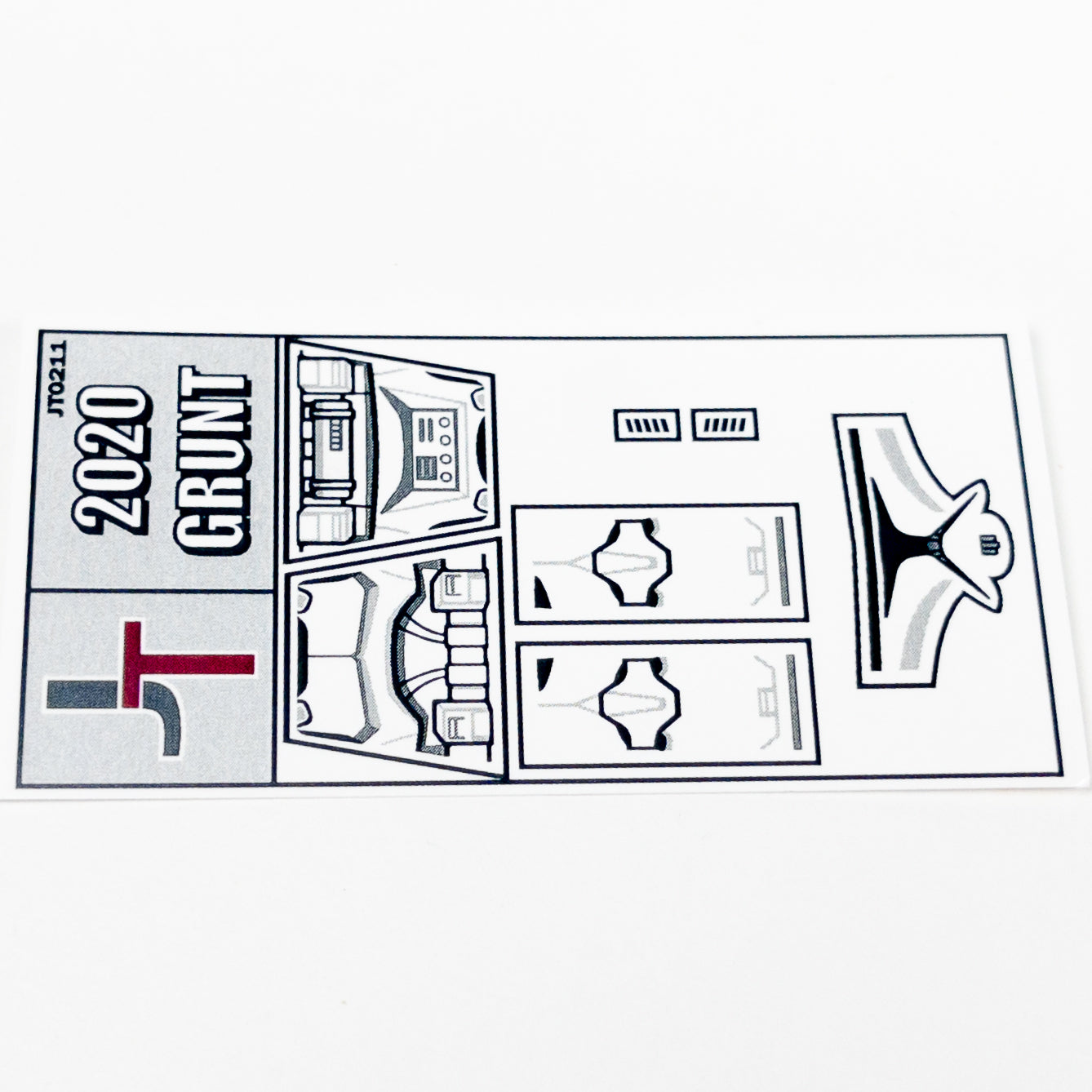 Lego Minifigure Decal Template