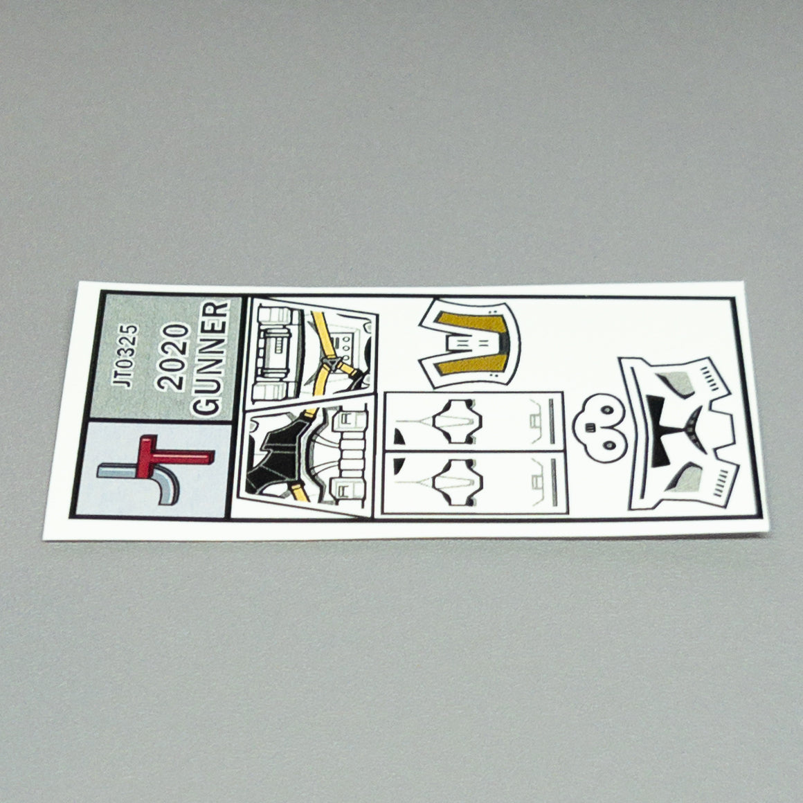 JONAK Toys Phase 2 Decal Sheet- Grunt Clone Gunner