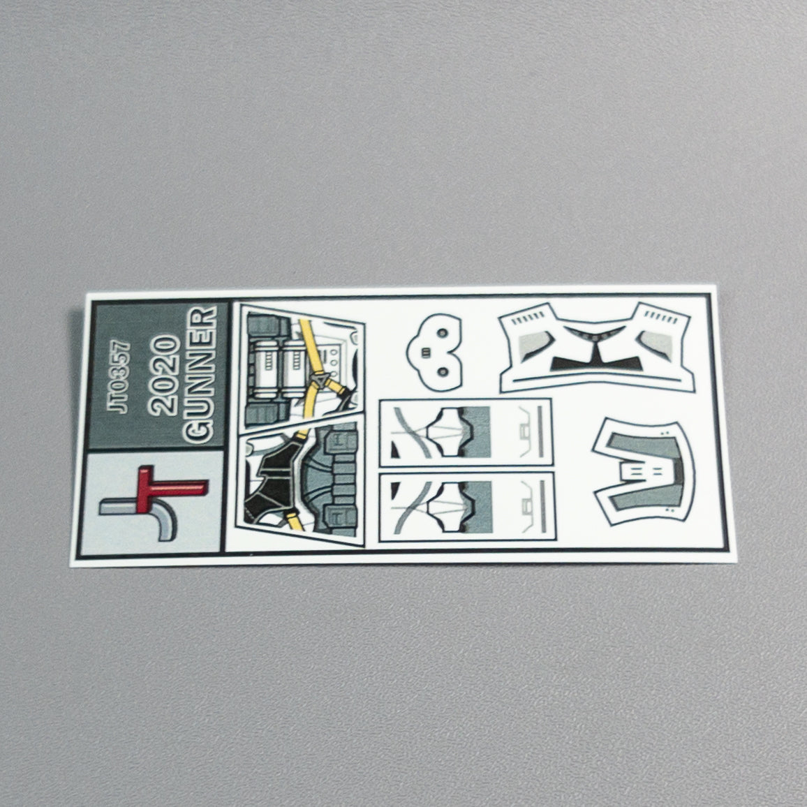 JONAK Toys Phase 2 Decal Sheet- 41st Elite Clone Gunner