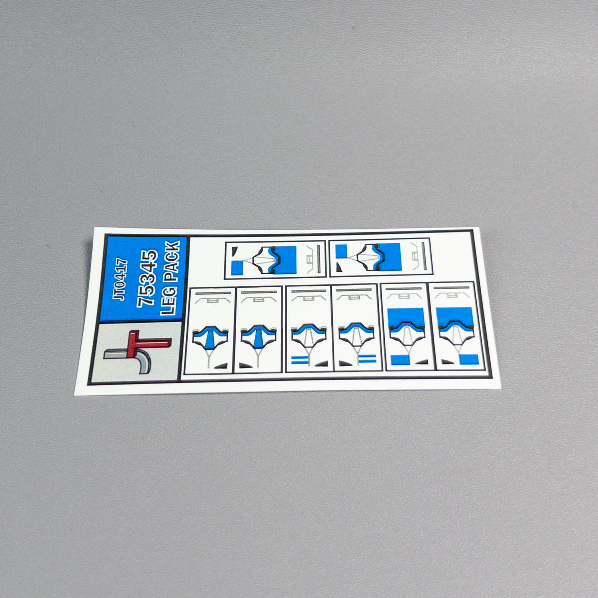 JONAK Toys Decal Sheet- 75345 Leg Pack