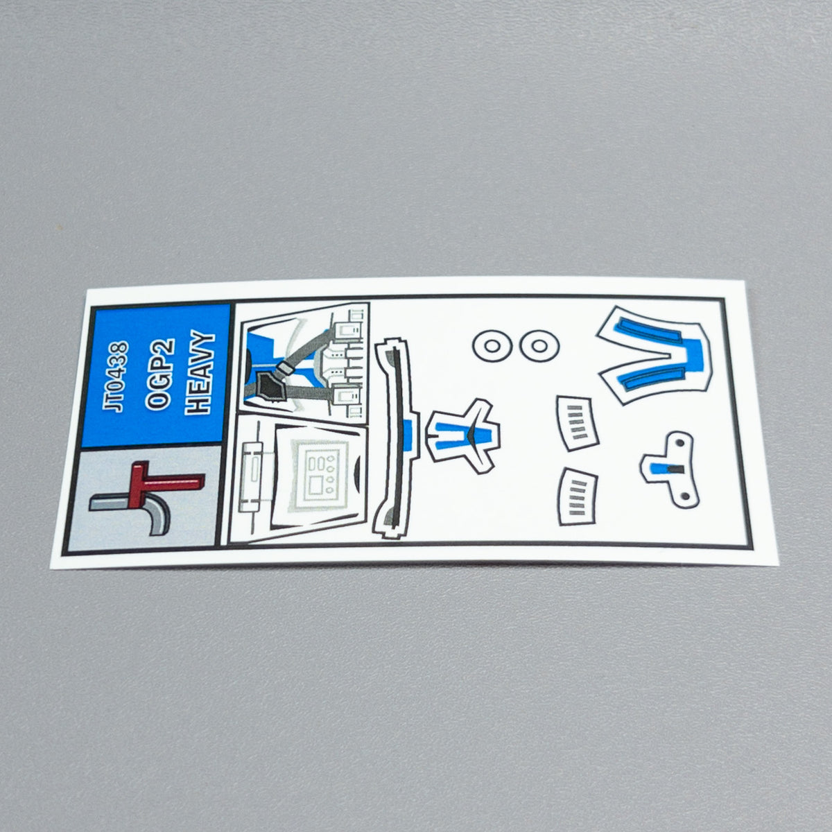 JONAK Toys Decal Sheet- OGP2 501st Heavy