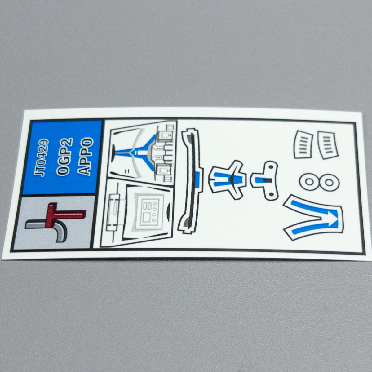 JONAK Toys Decal Sheet- OGP2 Appo