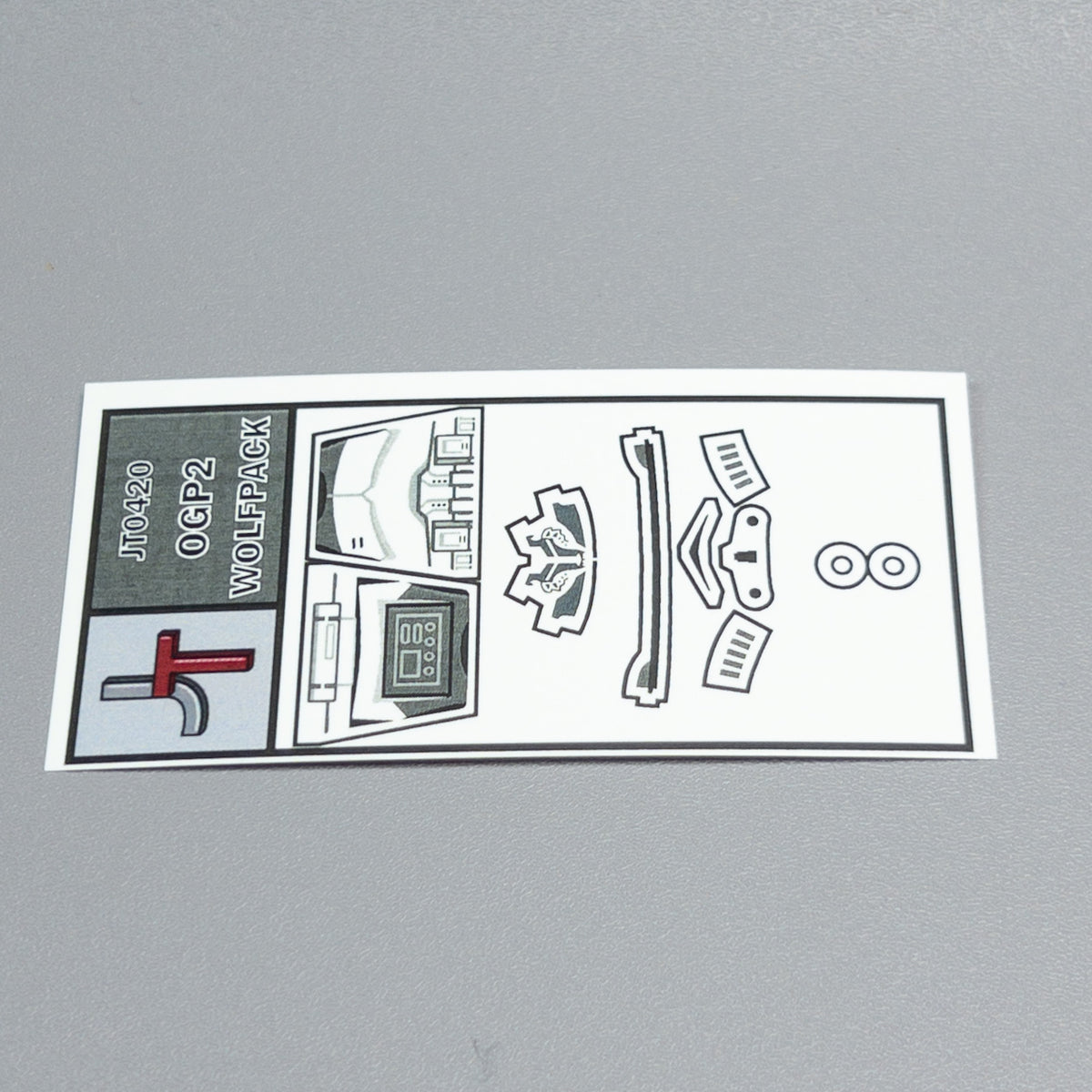 JONAK Toys Decal Sheet- OGP2 Wolfpack Trooper