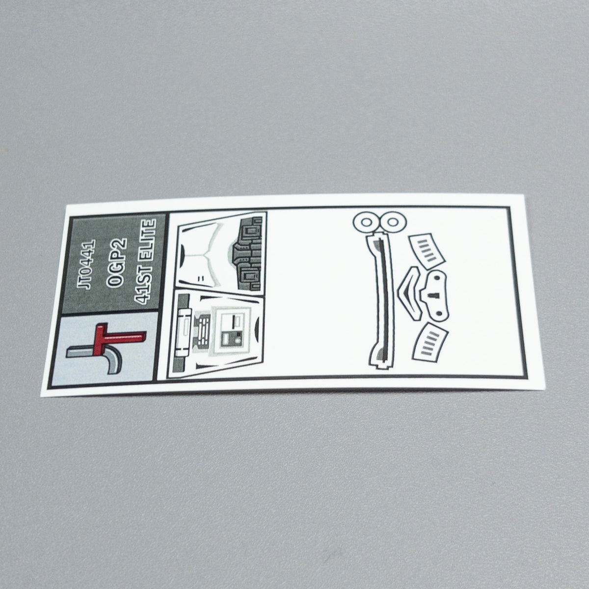 JONAK Toys Decal Sheet- OGP2 41st Elite