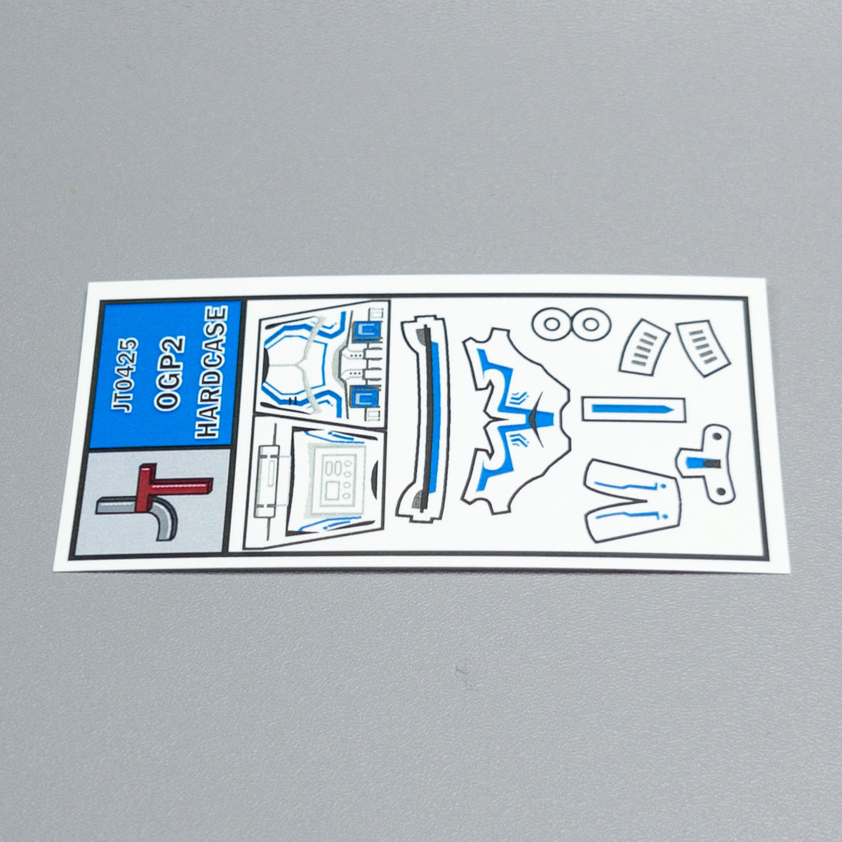 JONAK Toys Decal Sheet- OGP2 Hardcase