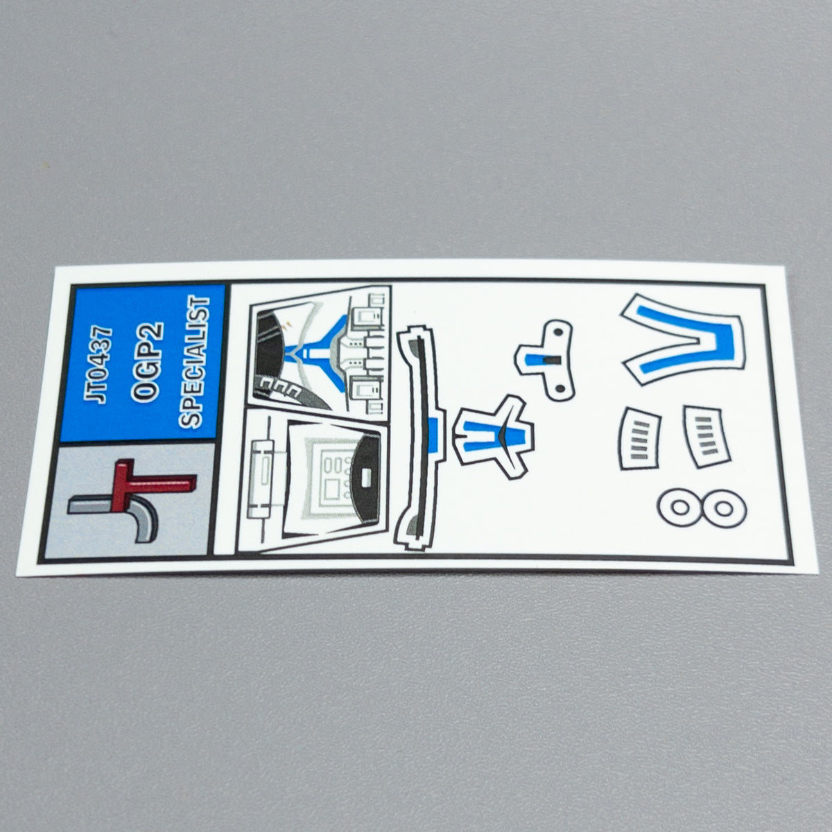 JONAK Toys Decal Sheet- OGP2 501st Specialist