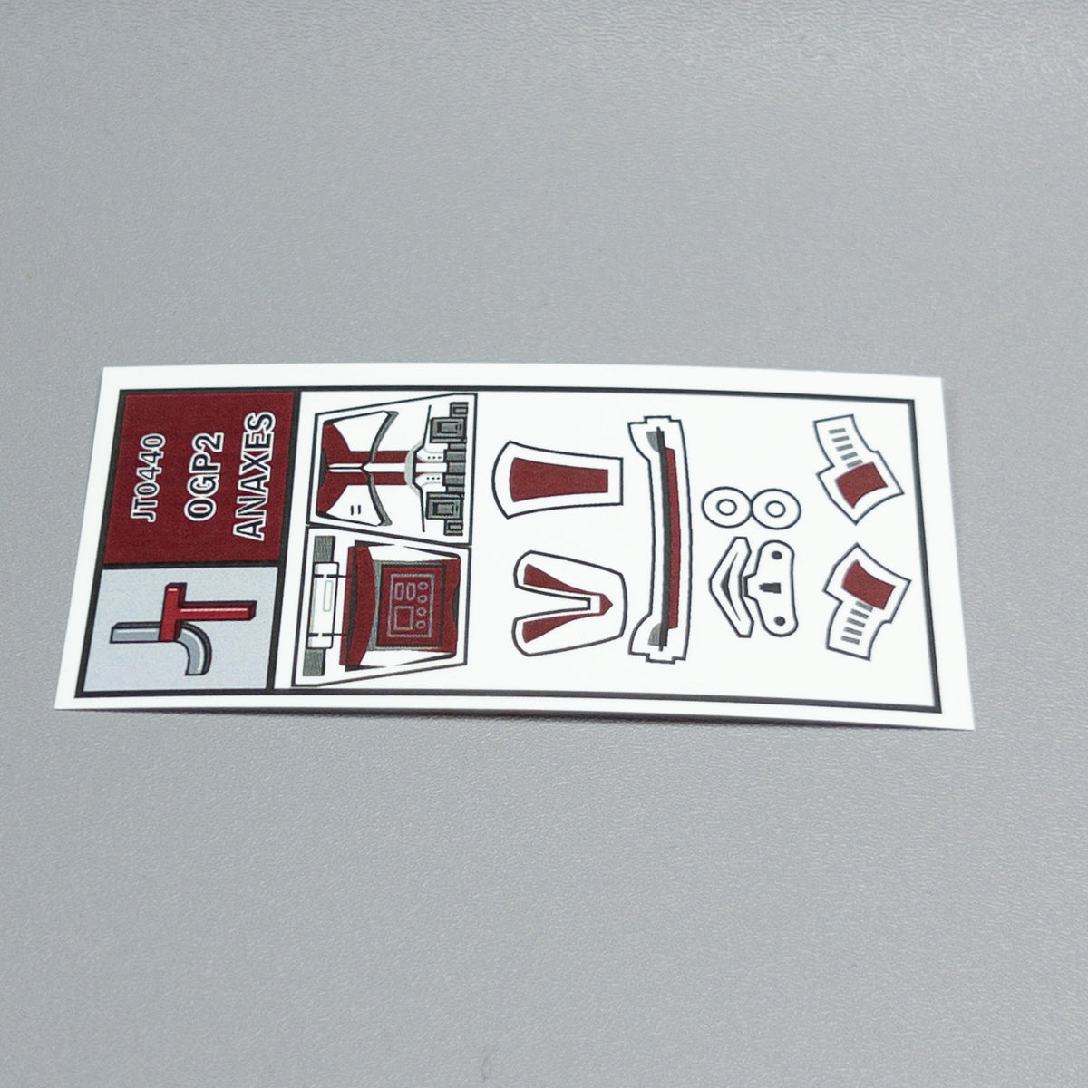 JONAK Toys Decal Sheet- OGP2 91st Anaxes