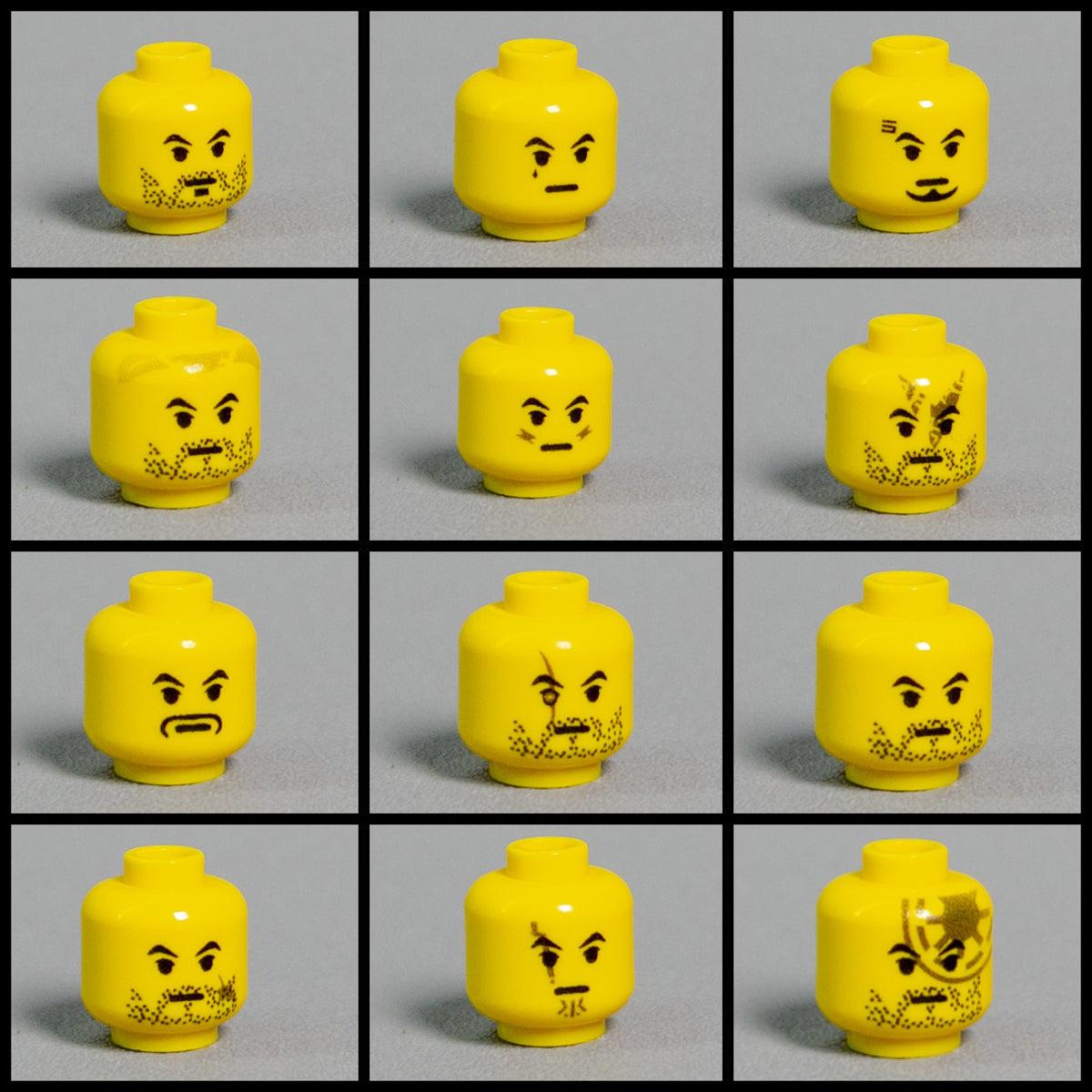 JONAK Toys UV Printed Heads- Classic Clone Troopers