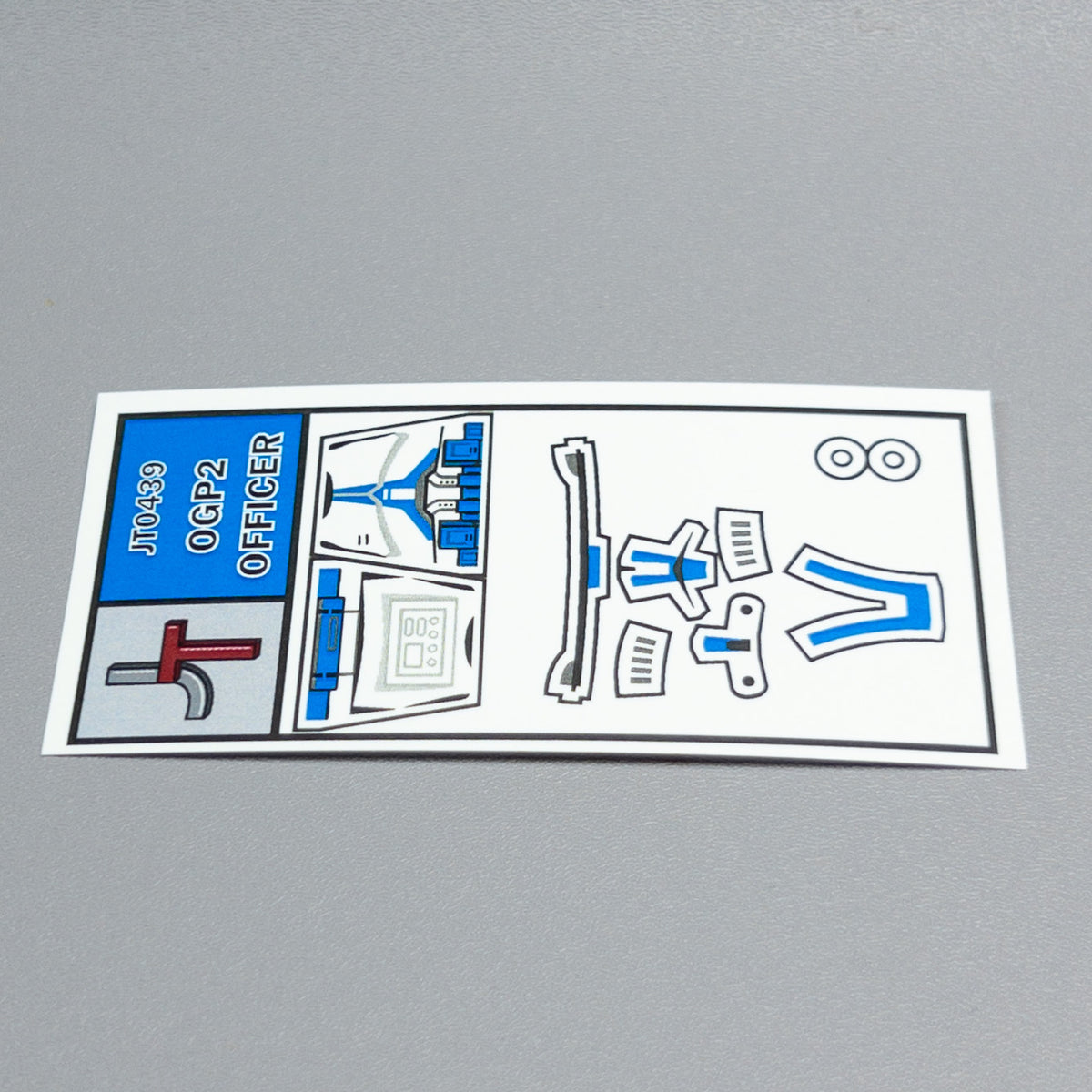 JONAK Toys Decal Sheet- OGP2 501st Officer