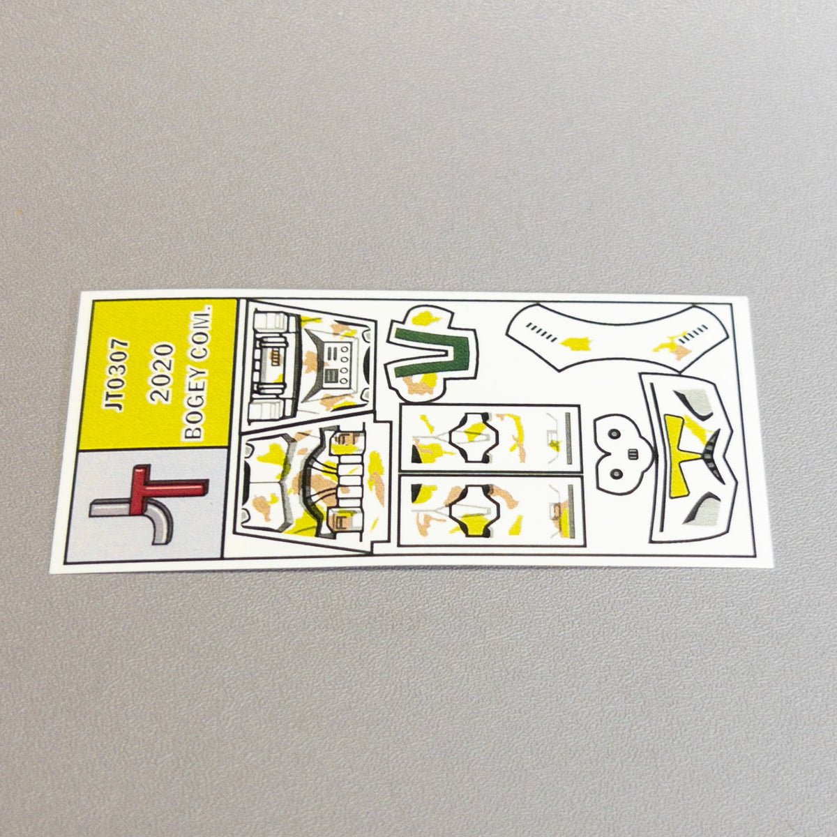 JONAK Toys Phase 2 Decal Sheet- Bogey Squad Commander